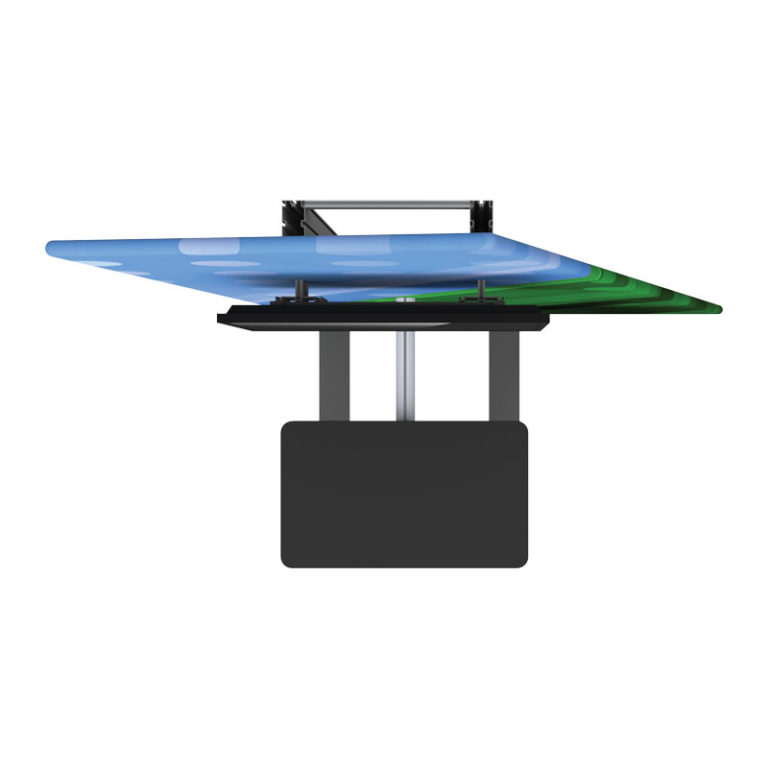 Kiosk 02: Tension Fabric And Aluminum Kiosk Stand | ACI Design