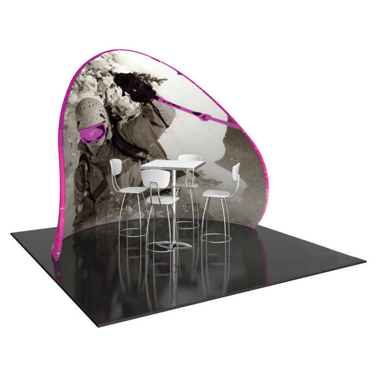 C-Shaped Tension Fabric Conference Room 01 | ACI Design