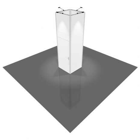 Custom Exhibit Rental 01: Island Tower Structure | ACI Design