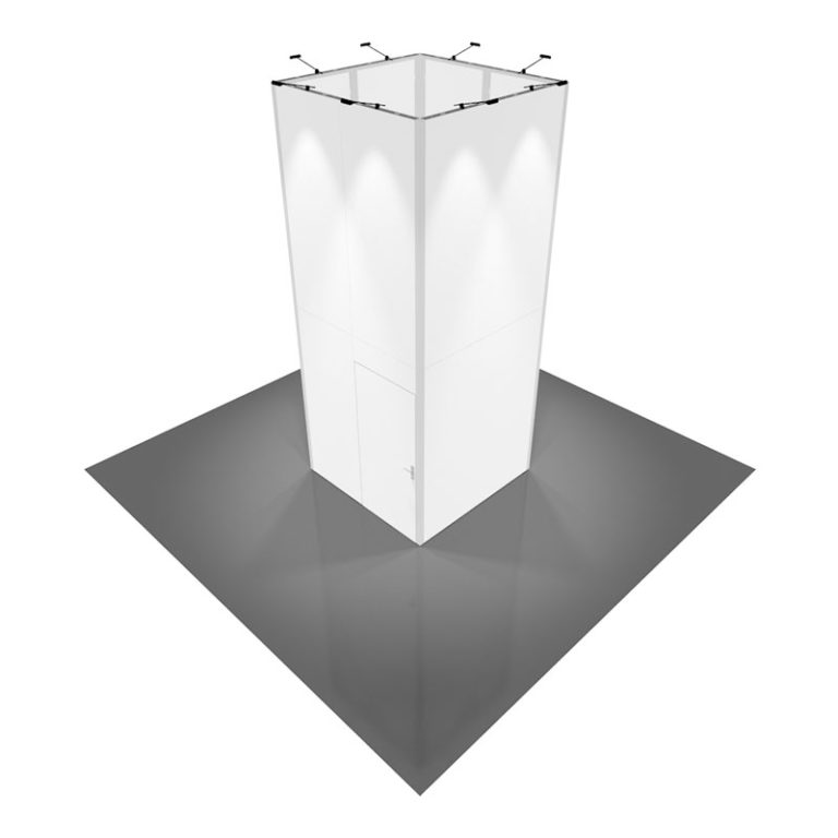 Custom Exhibit Rental 06: Island Tower Structure | ACI Design
