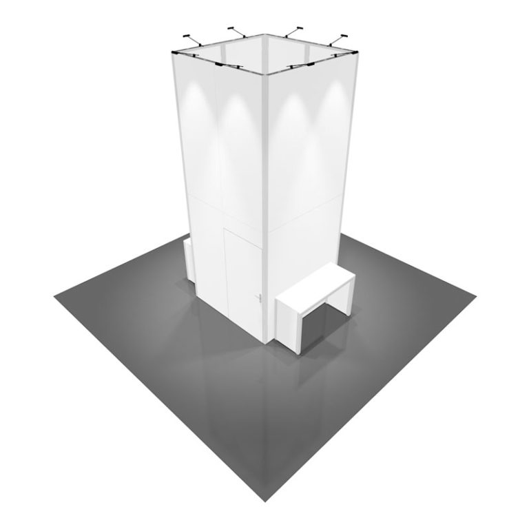 Custom Exhibit Rental 07: Island Tower Structure | ACI Design