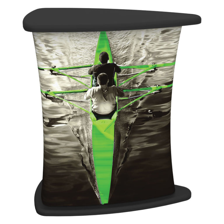 Bullet Shaped FORMULATE Tension Fabric Counter | ACI Design