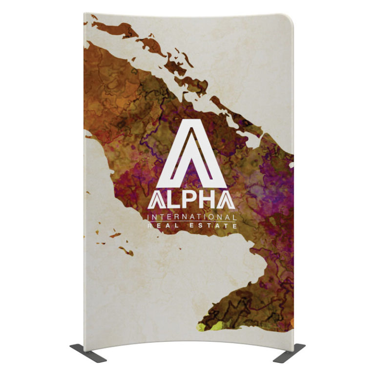 MODULATE Magnetic Fabric Banner Frame 01 | ACI Design