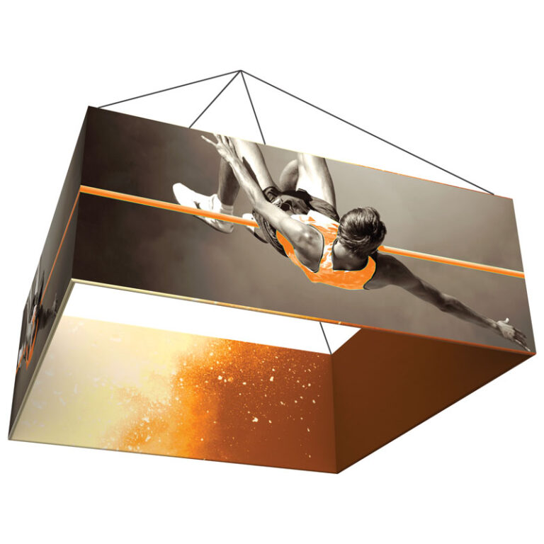 10' X 2' Square Hanging Display Sign