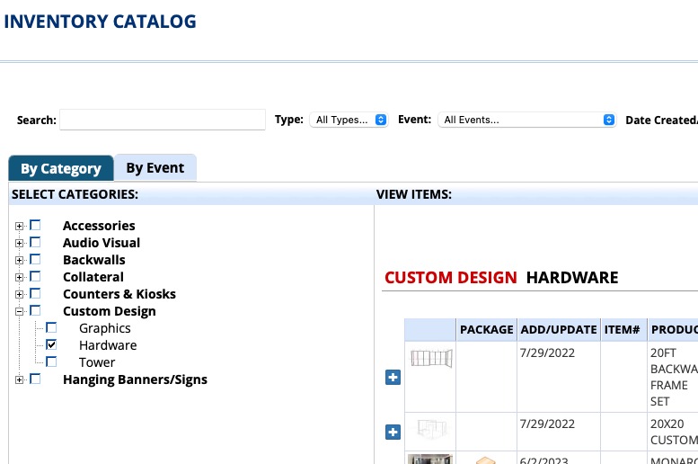 Client Inventory | ACI Design